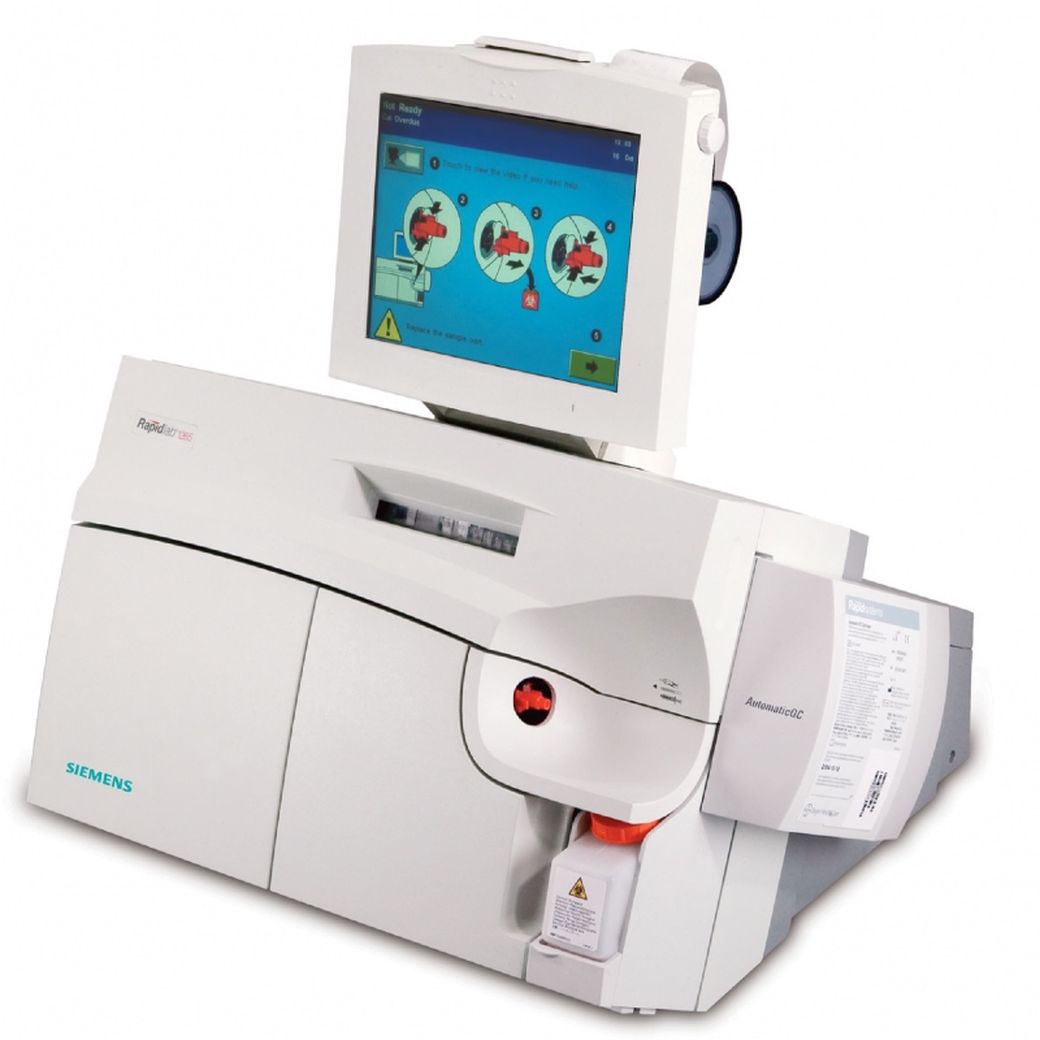Siemens RapidLab 1265 Анализатор газов крови и электролитов - купить по ...
