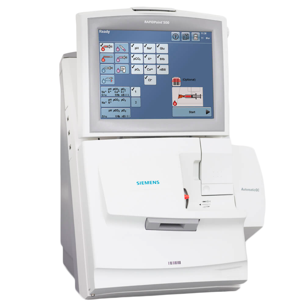 Siemens RapidPoint 500 Анализатор газов крови и электролитов - купить ...